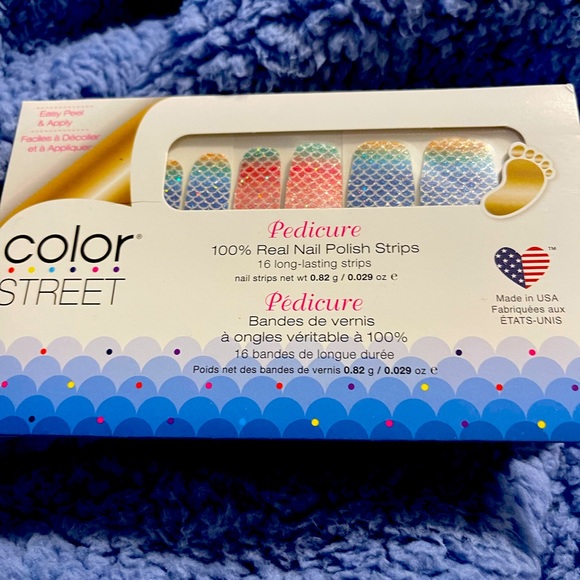 Color Street | Makeup | Retired Color Street Any Fin Goes Pedicure | Poshmark